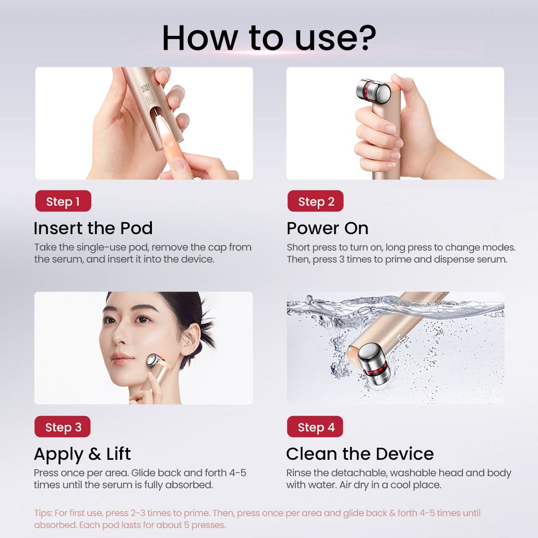 Non-Invasive Glow Booster Kit | HydraGlow Booster & PDRN Serum | AMIRO